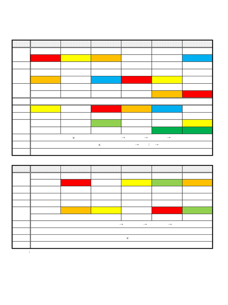 Tentative Order of Event | PDF | Sports | Individual Sports