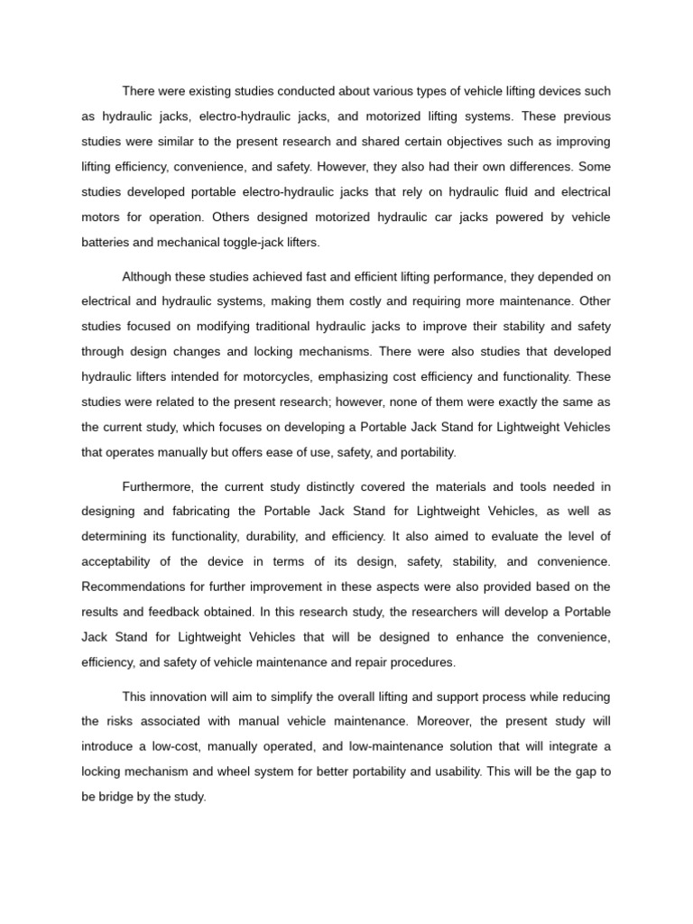 Gap To Be Bridge of The Study | PDF