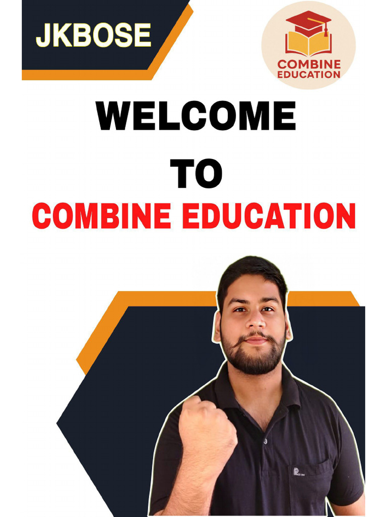 JKBOSE 10th Sample Pages | PDF