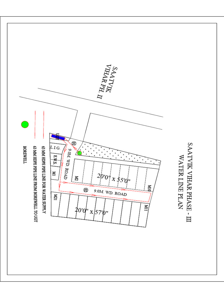 Water Line Plan | PDF