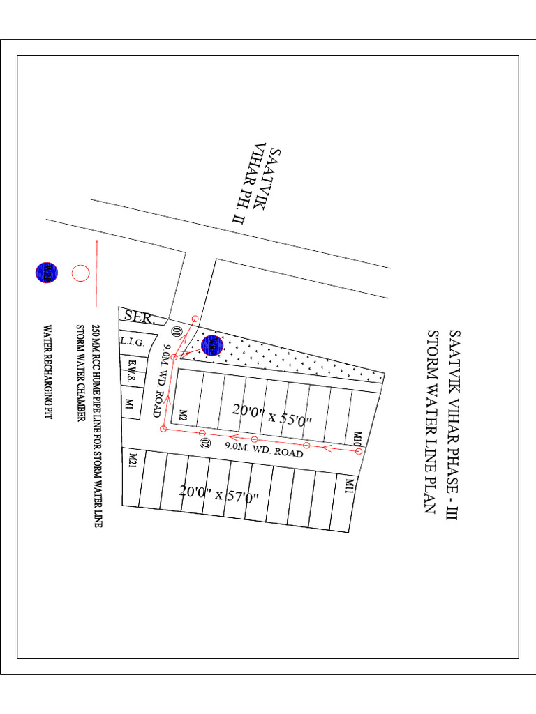 Storm Water Line Plan | PDF