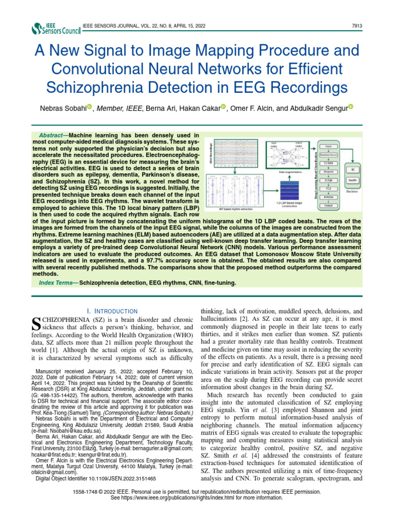 A New Signal To Image Mapping Procedure and Convolutional Neural ...