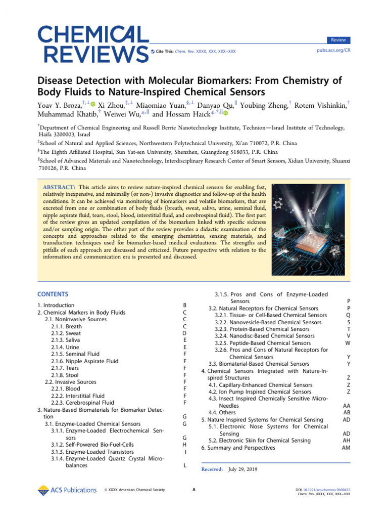 Disease Detection With Molecular Biomarkers For Figures | PDF ...