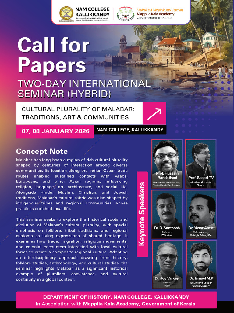 Call For Paper - History Seminar | PDF | Liberal Arts Education