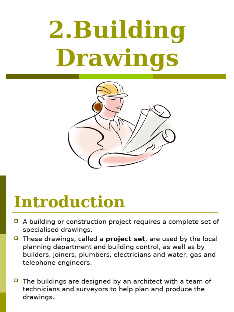 Building Drawings: Types and Importance | PDF | Technical Drawing | Wall