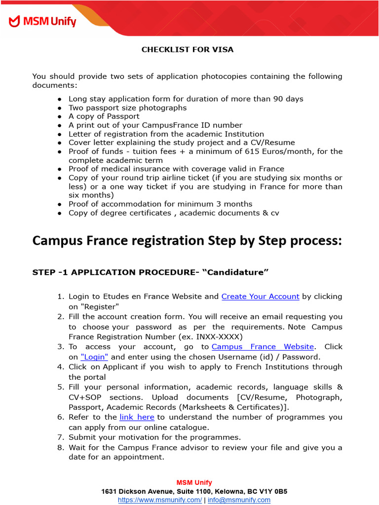 Visa Application Checklist for France | PDF | Travel Visa | Passport