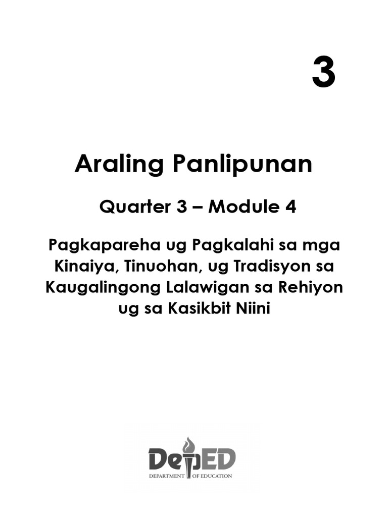 AP3 Q3 Module 4 | PDF