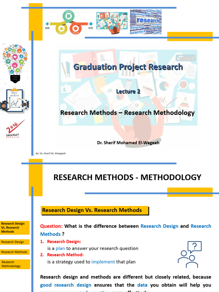 Lec 2 Graduation Project Research ARE551 | PDF | Methodology ...