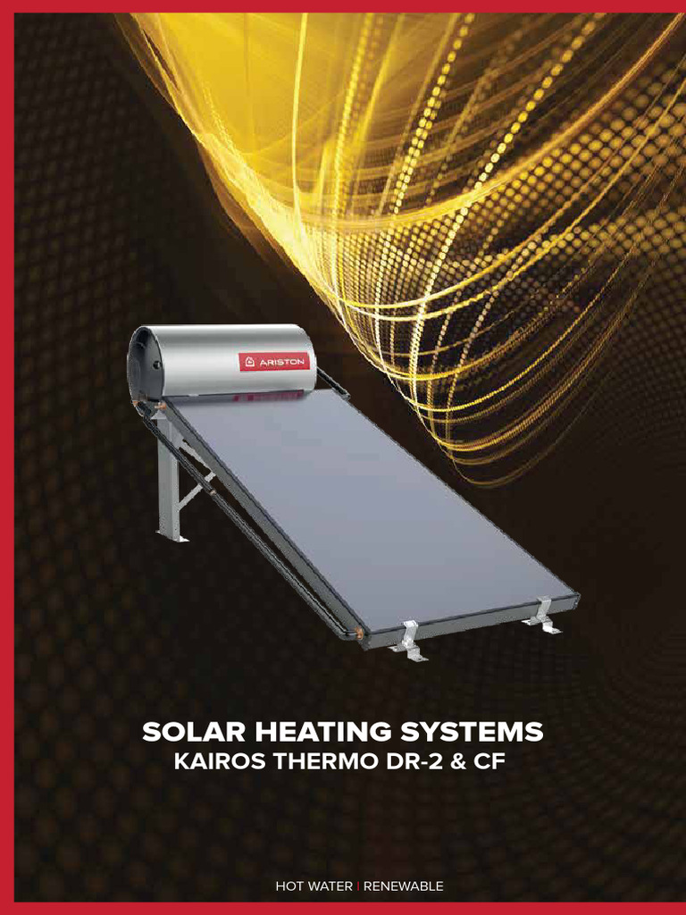 E - Catalogue Solar Water Heater Ariston-2 | PDF