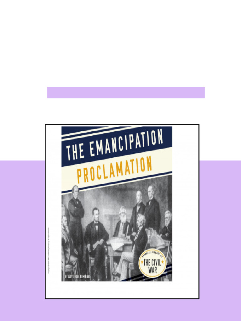 The Emancipation Proclamation 1st Edition Judy Dodge Cummings - Ebook ...
