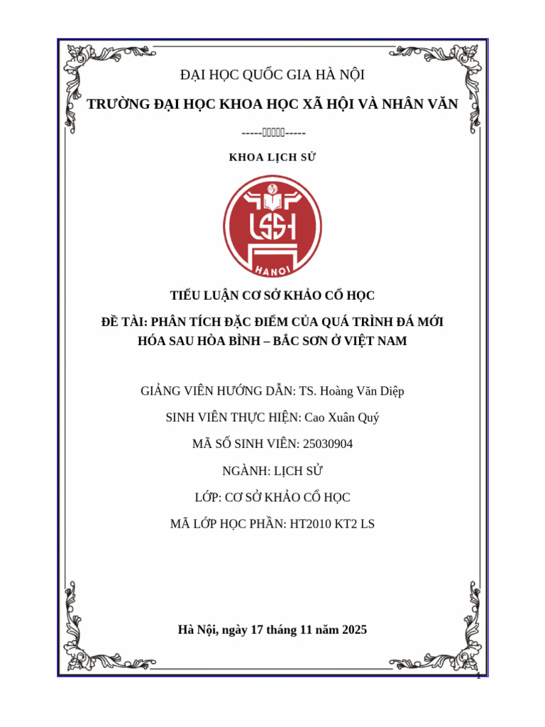 25030904-Cao Xuân Quý | PDF
