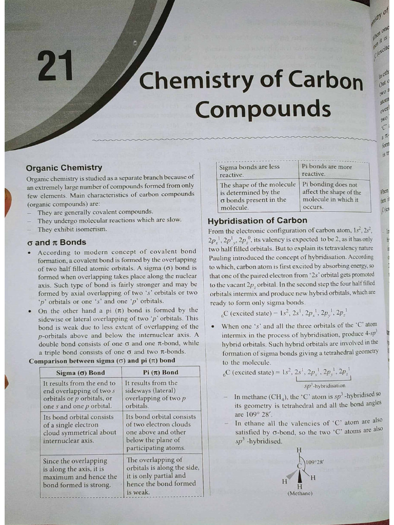 (Q+S) Chemistry of Carbon Compounds | PDF