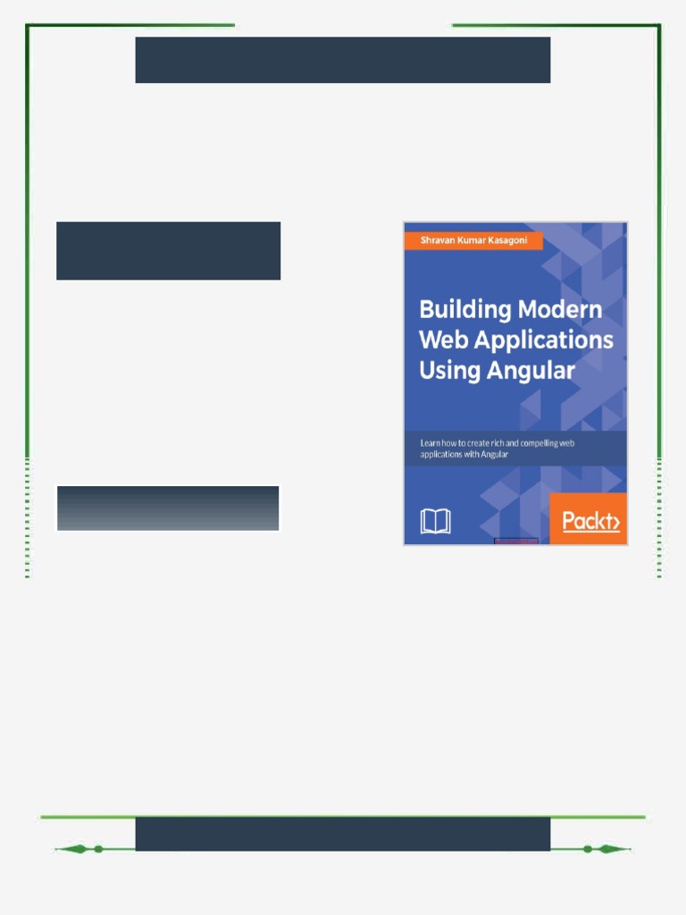 Angular 2 Ui Development Kasagoni Ebook Latest File Version | PDF | Books
