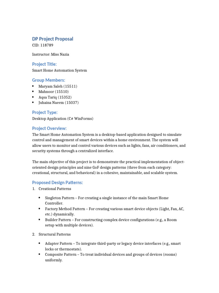 DP Proposal | PDF