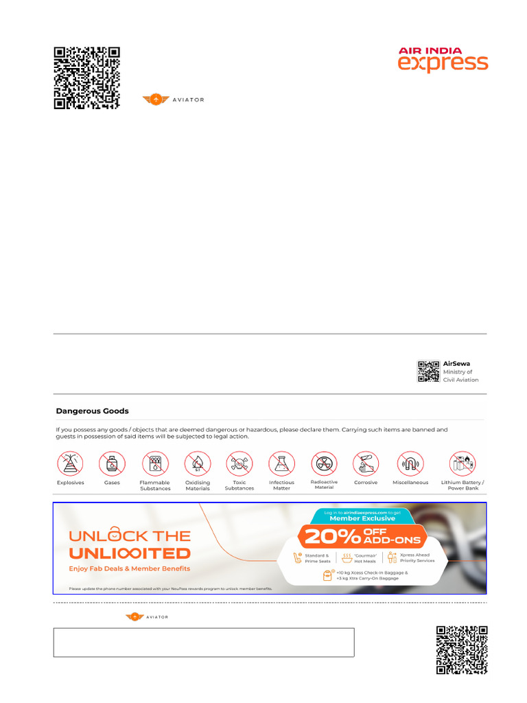 Air India Express Flight Details | PDF | Aviation Safety | Aviation ...