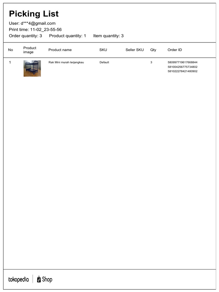 11-02 - 23-55-56 - Picking List | PDF