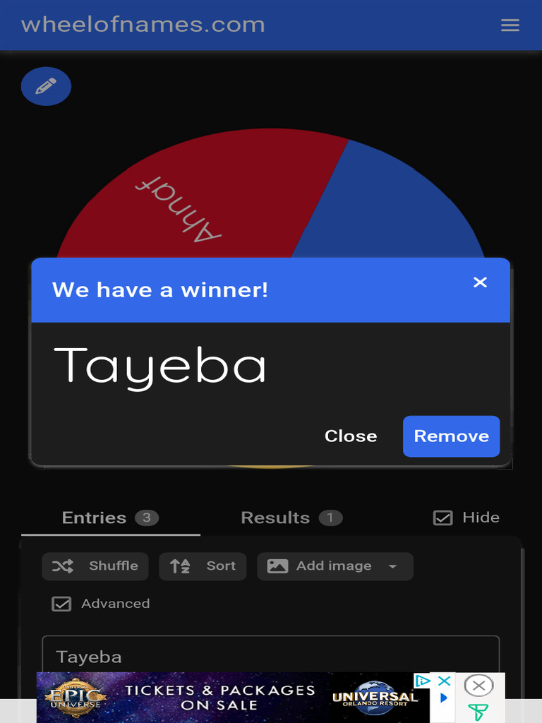 Wheel of Names Random Name Picker | PDF