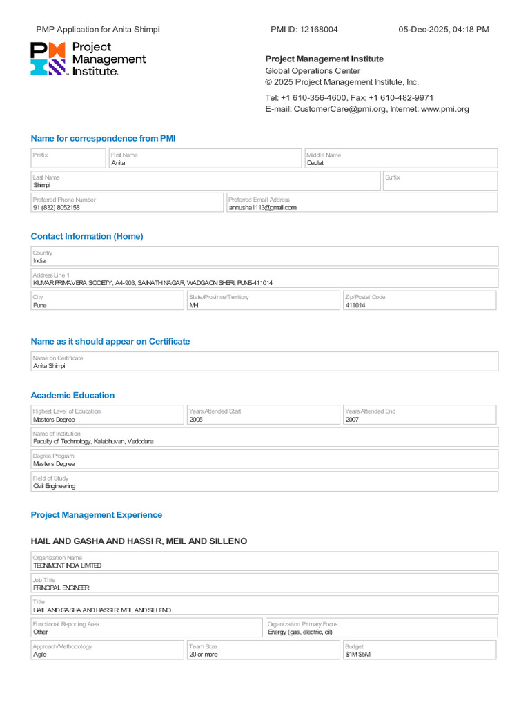 Application Report - 9285594 | PDF | Business
