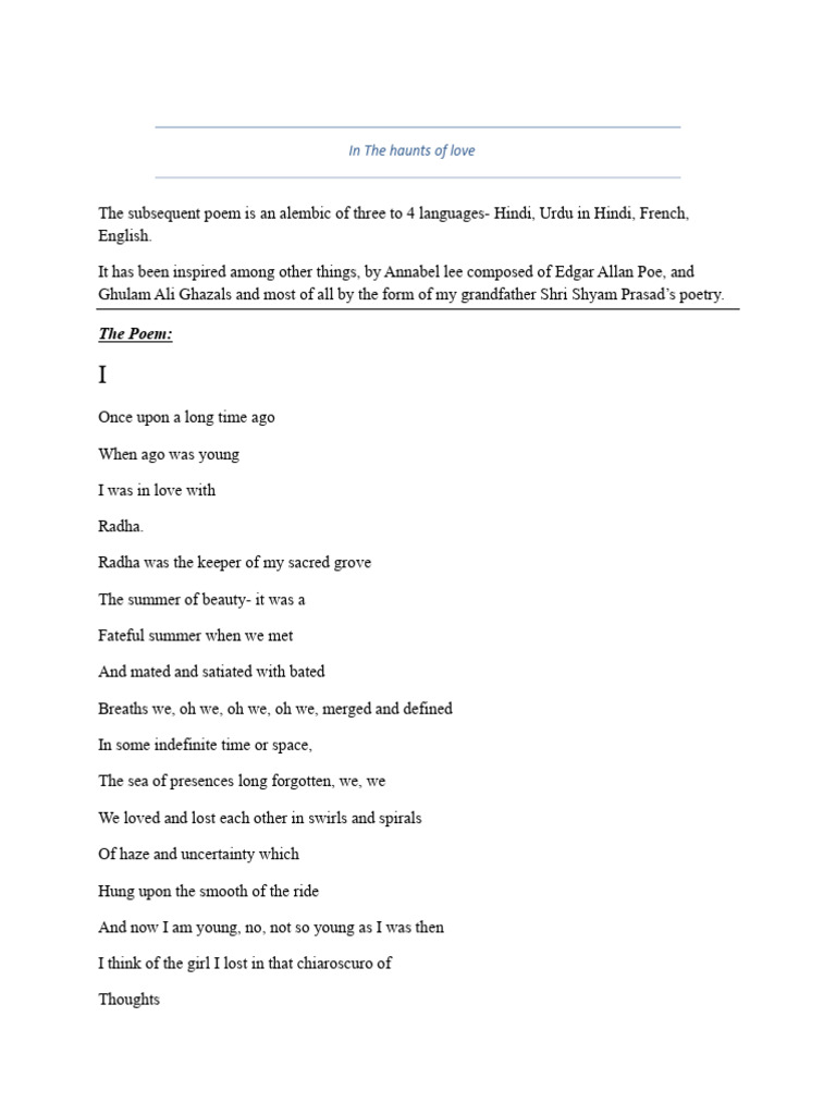 Our Haunts | PDF