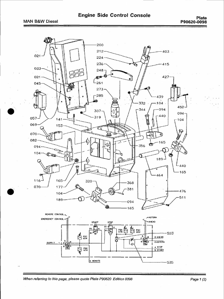 E16 Engine Side Control Console | PDF