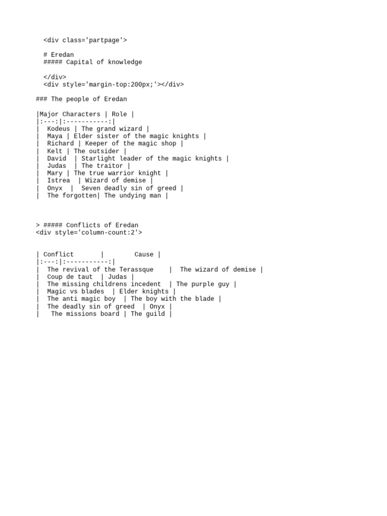 Eredan | PDF