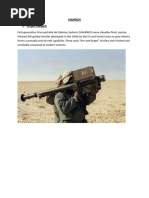MANPADS | PDF | Missile Types | Military Technology