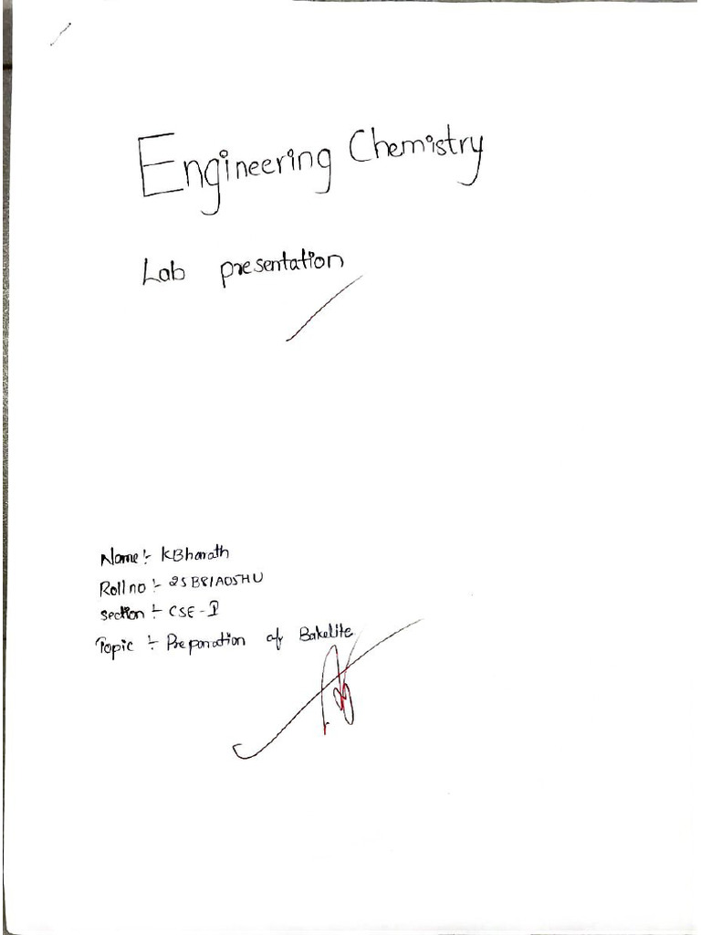Chemistry Lab Preparation | PDF
