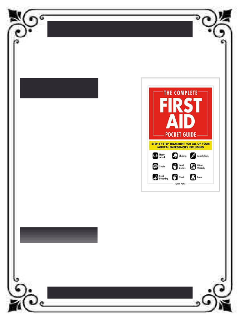 The Complete First Aid Pocket Guide Step by Step Treatment for All of ...