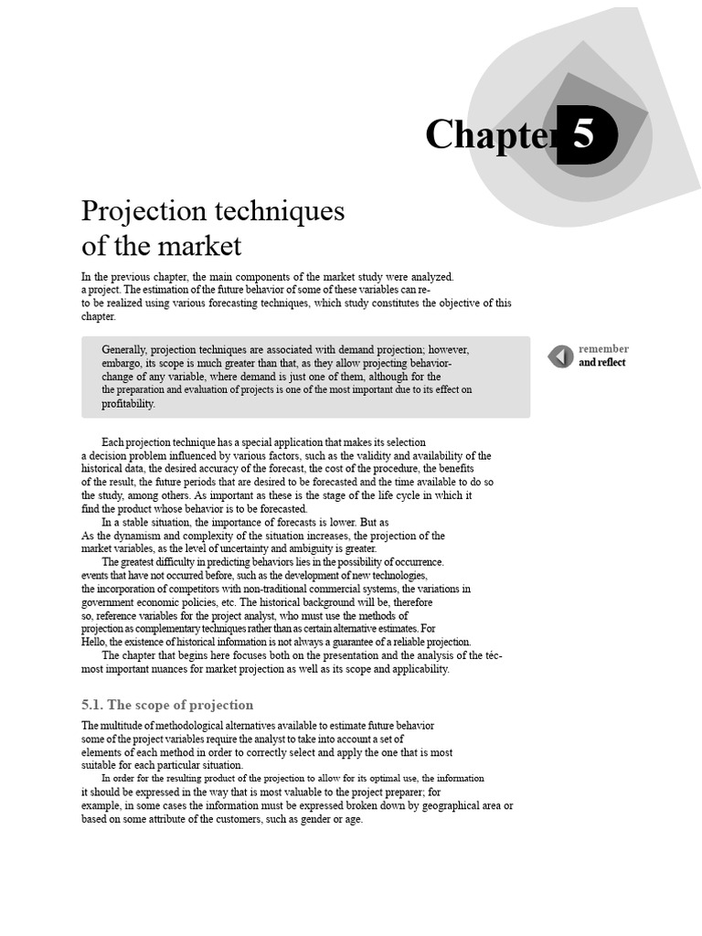 Market Projection Techniques | PDF | Linear Regression | Regression ...