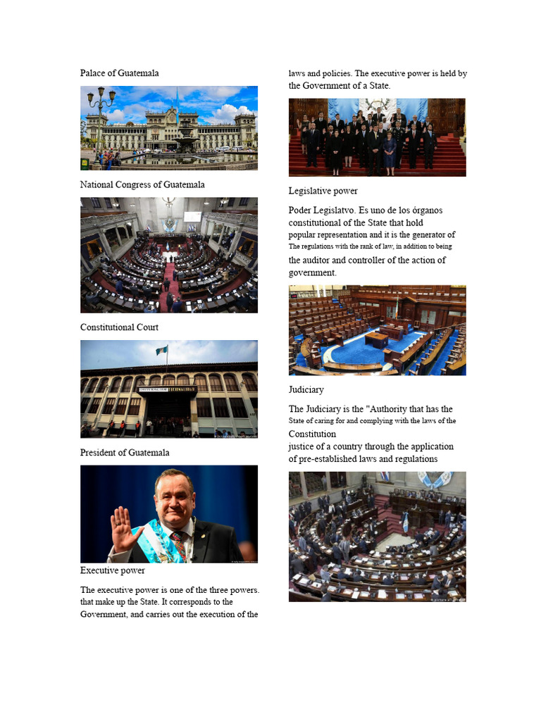 3 Powers of The State | PDF