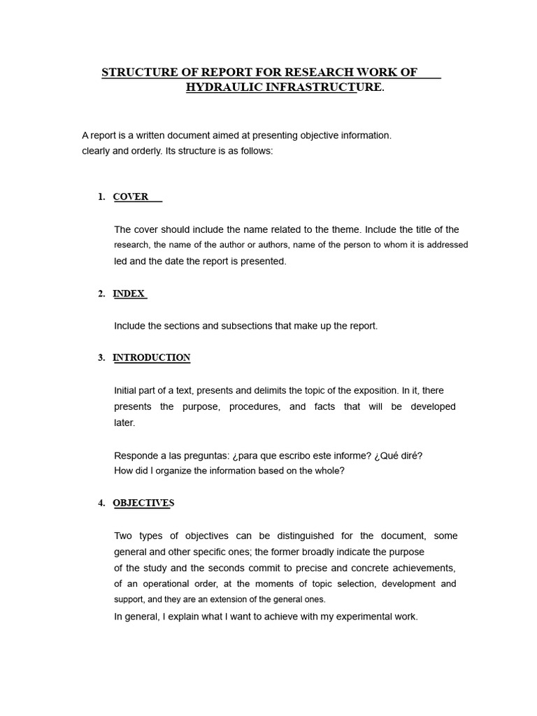 Structure of Research Report-Work. | PDF | American Psychological ...