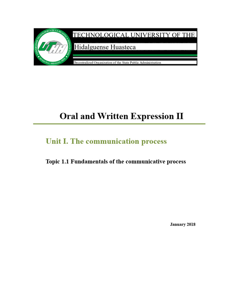 Fundamentals of the Communication Process | PDF | Communication ...