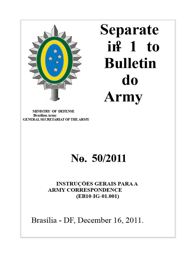 General Instructions for Army Correspondence | PDF | Addendum | Acronym