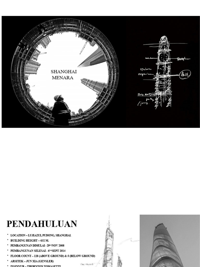Menara Shanghai: Ikon Arsitektur Global | PDF