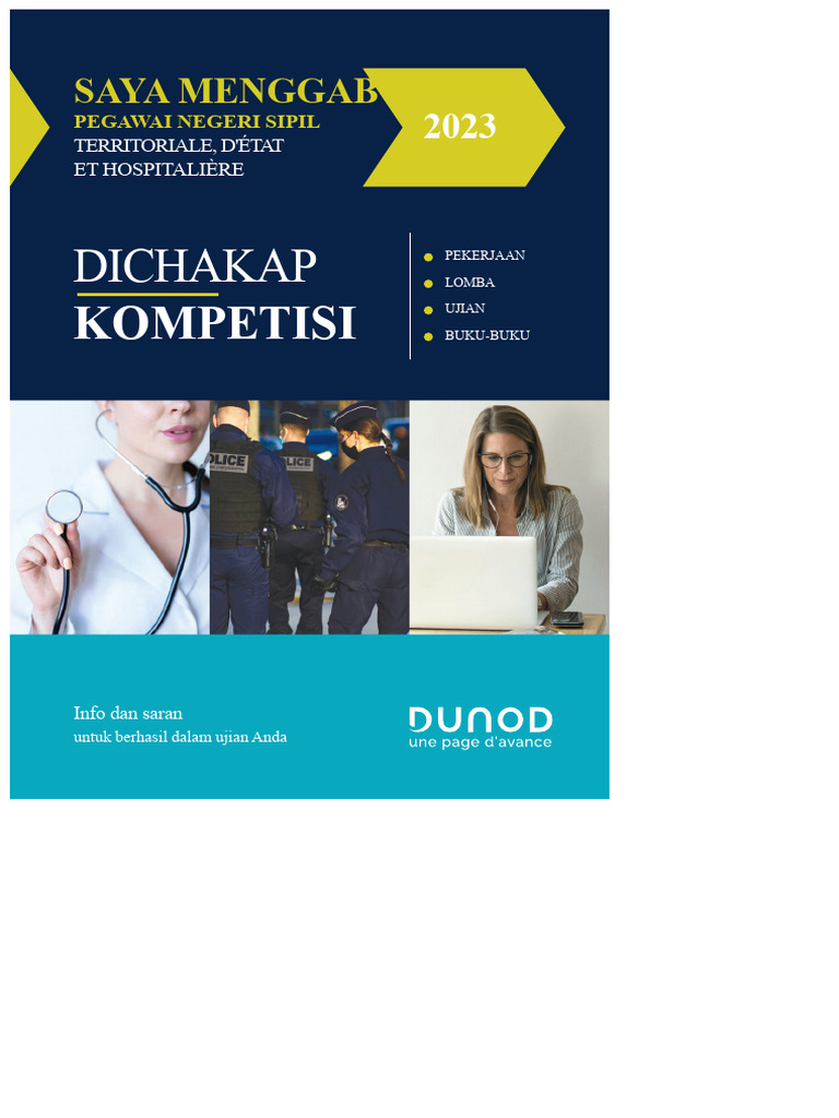 Panduan Lomba Fungsi Publik 2023 Dunod | PDF