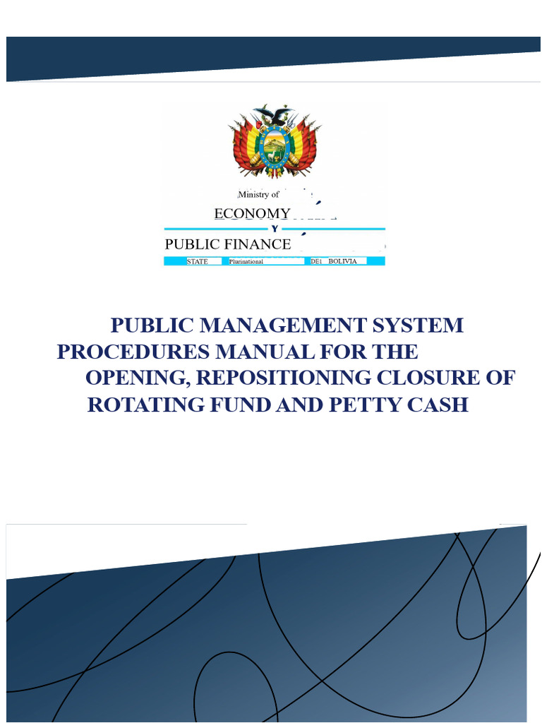 18 Manual Procedure For Revolving Fund and Petty Cash | PDF | Expense ...