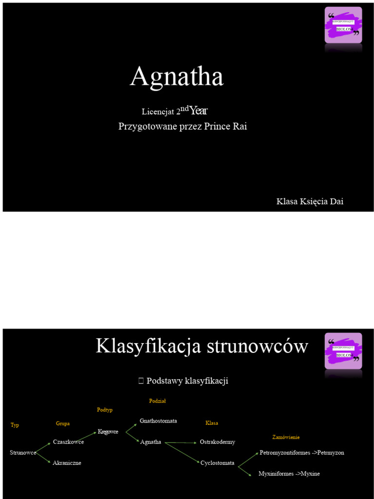 Agnatha | PDF
