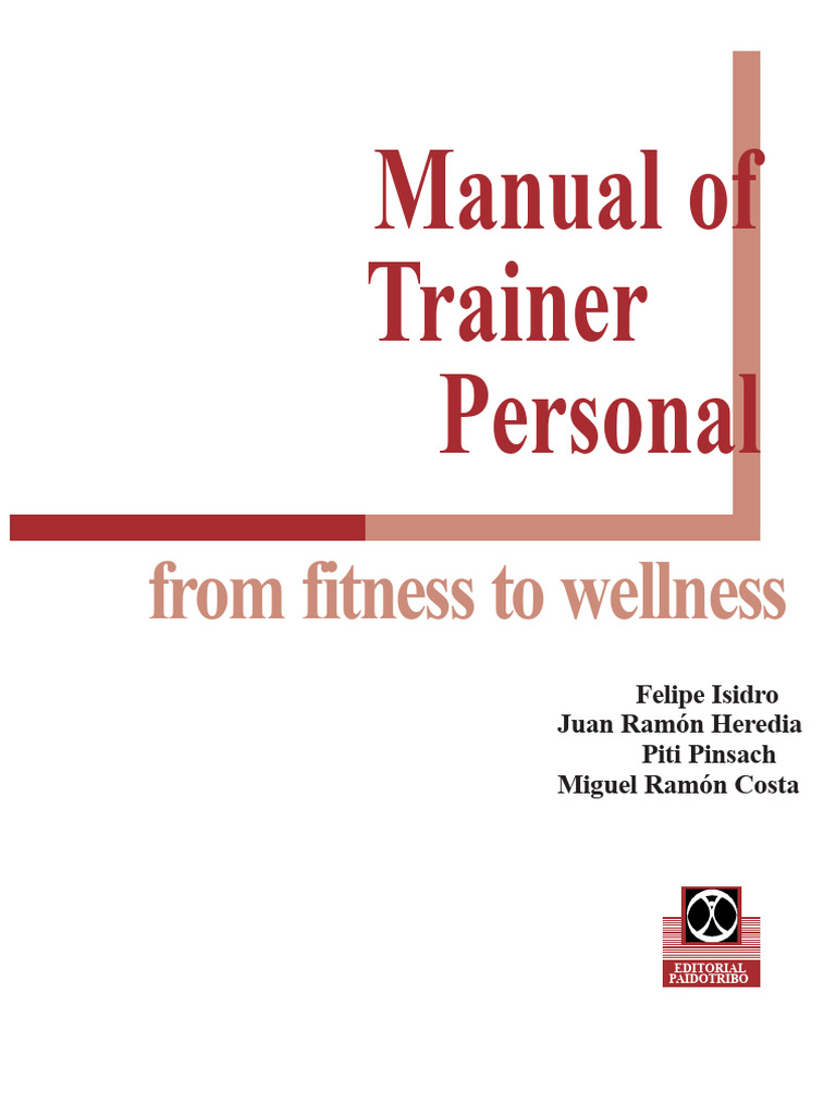 Personal Trainer Manual | PDF | Physical Fitness | Strength Training