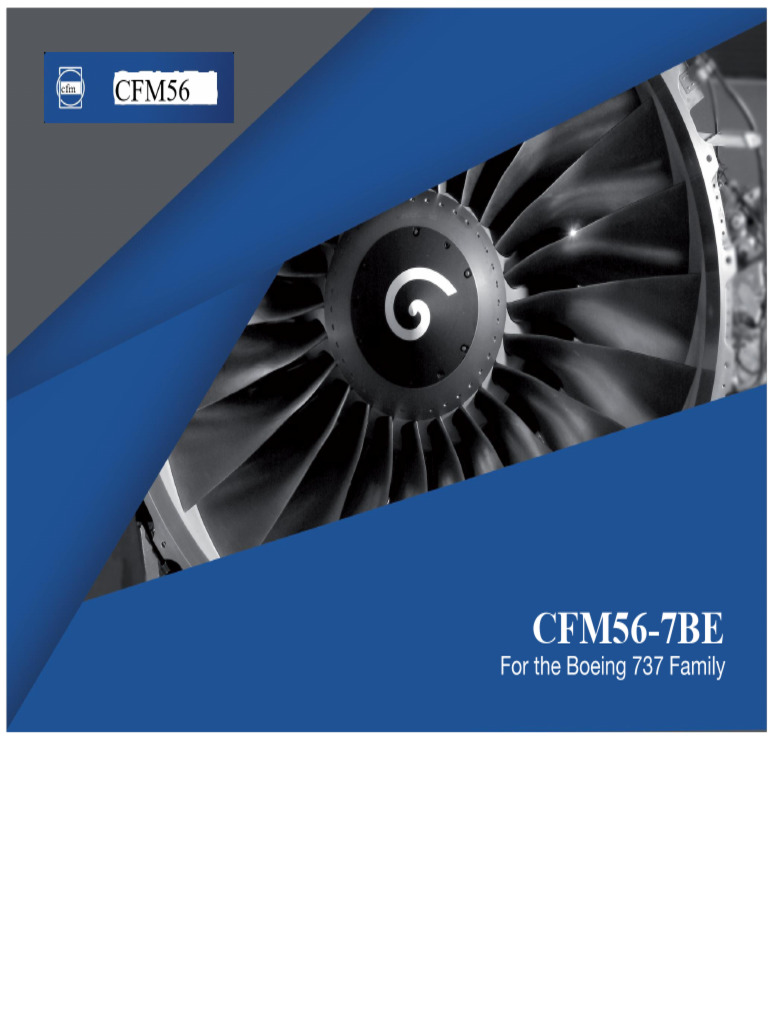 CFM56-7BE: Eficiência e Redução de Custos | PDF