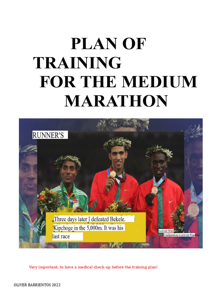 Half Marathon Training Plans Guide | PDF | Aerobic Exercise | Marathon
