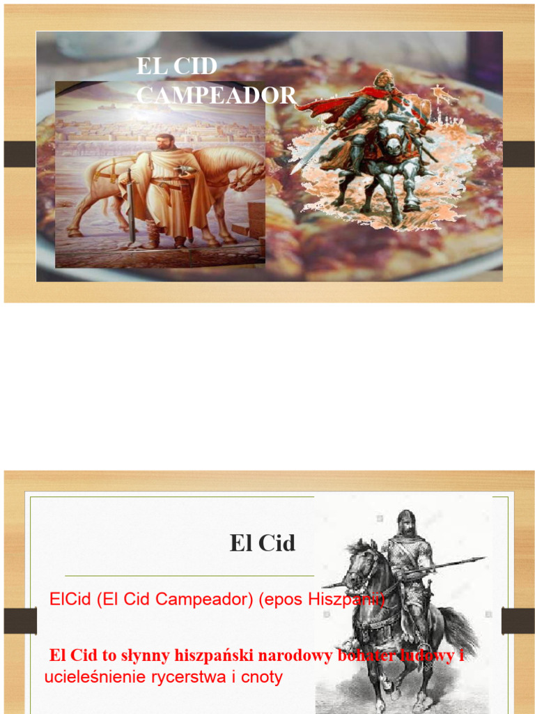 El Cid Campeador | PDF
