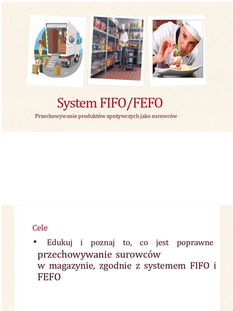 System FIFO - FEFO | PDF