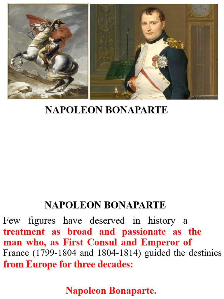 Napoleon Bonaparte: Rise and Empire | PDF | Napoleon | First French Empire