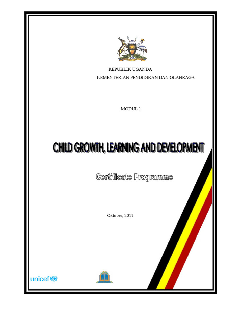 Modul Pendidikan Anak Usia Dini Uganda | PDF