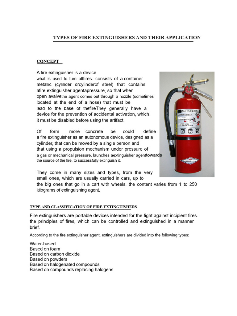 Fire Extinguishers Work | PDF | Fires | Carbon Dioxide