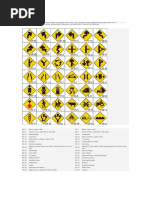 Complete LTO Traffic Signs Guide | PDF | Traffic | Traffic Light