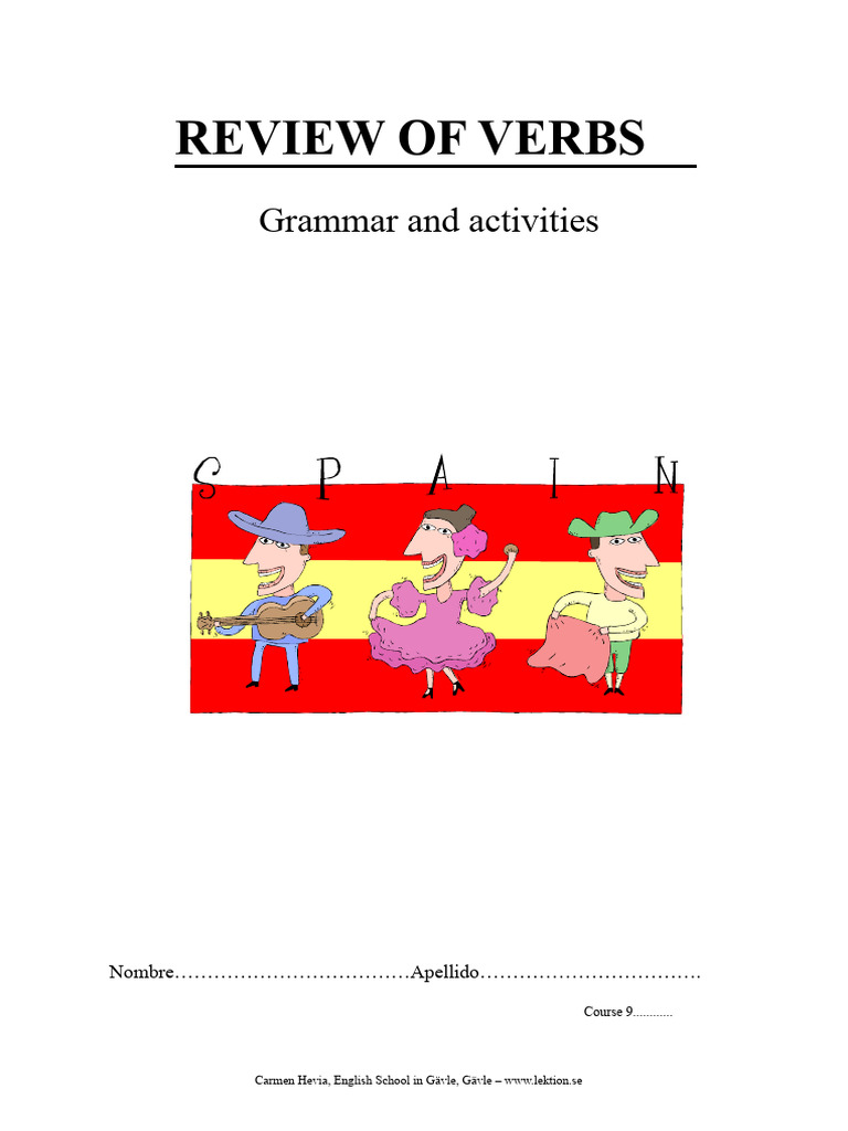 Verbs Review: Regular and Irregular Forms | PDF | Linguistic Morphology ...