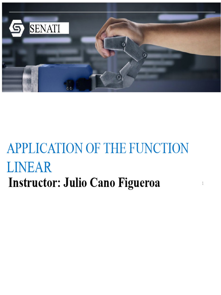 Linear Function Application | PDF | Expense | Function (Mathematics)