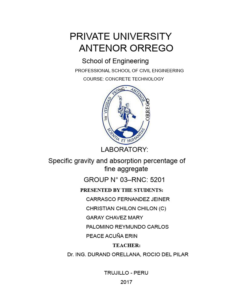 Conclusions and Recommendations | PDF | Density | Porosity