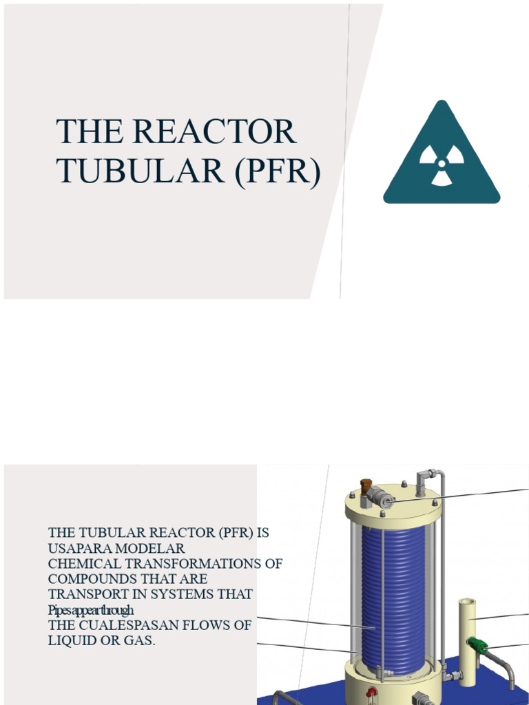 The Tubular Reactor (PFR) | PDF